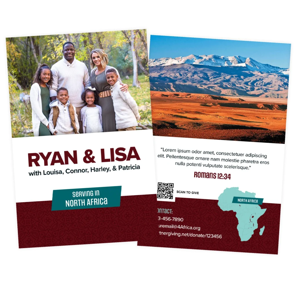 AIM Missionary Templates | Commission Creative