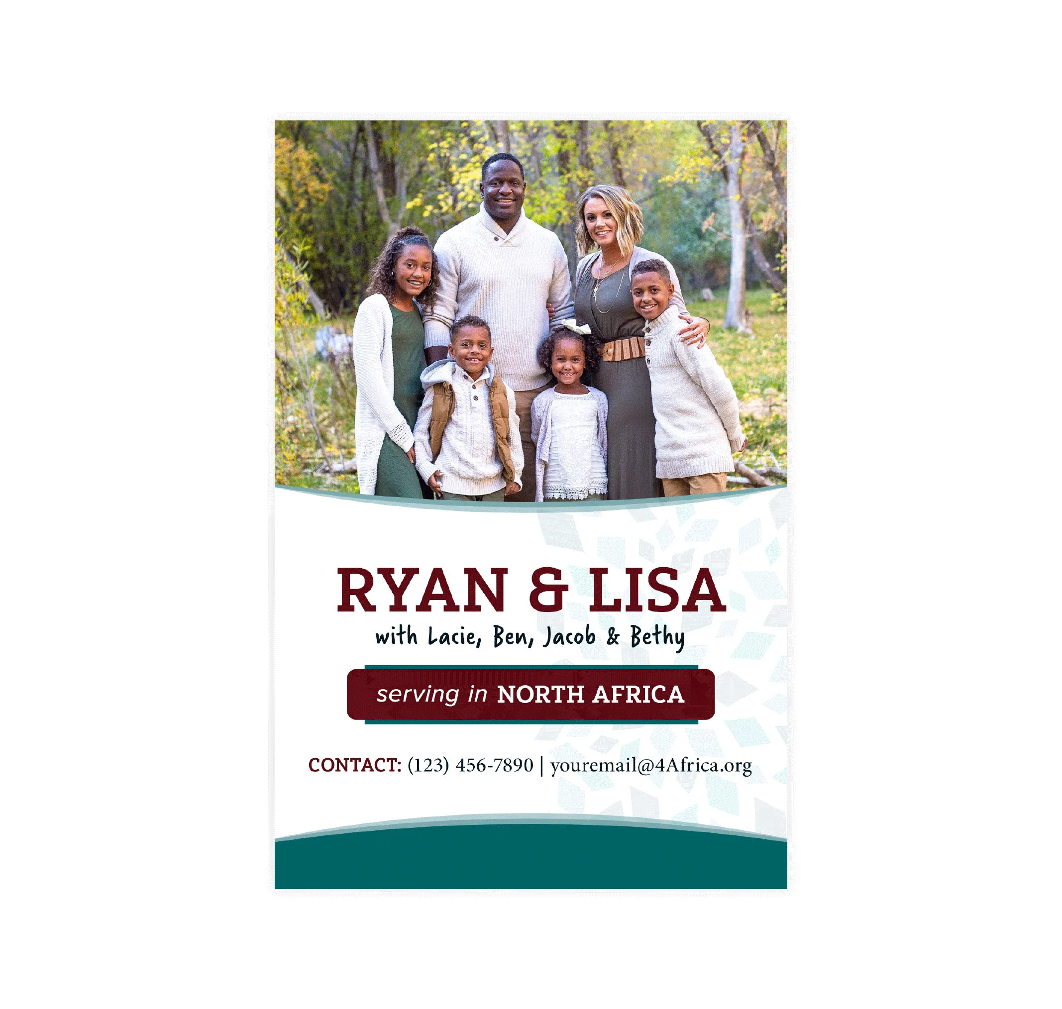AIM Missionary Templates | Commission Creative