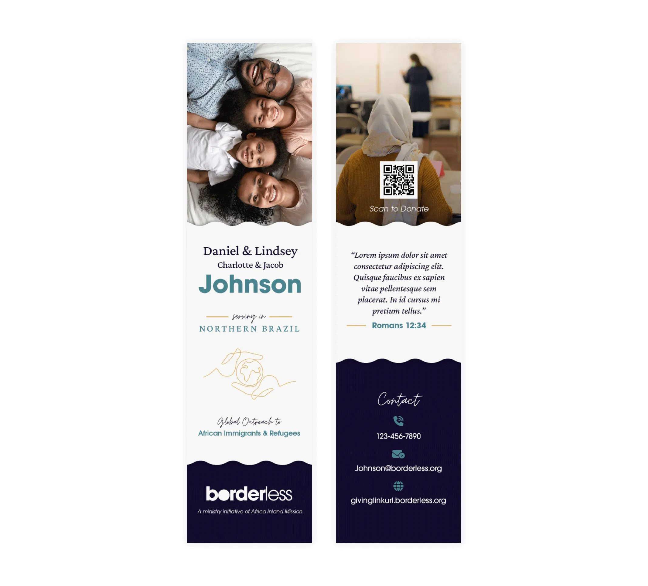 Borderless Missionary Templates | Commission Creative